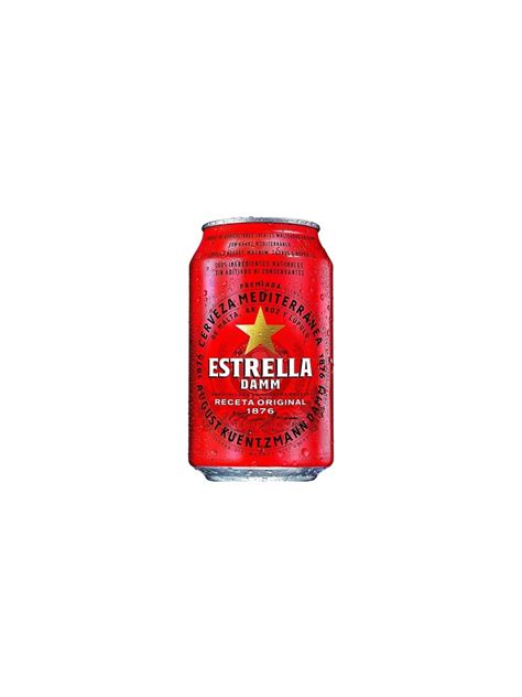 Estrella Damm Lata 33cl Al Por Mayor