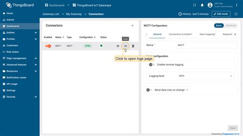 Getting Started With ThingsBoard IoT Gateway ThingsBoard IoT Gateway