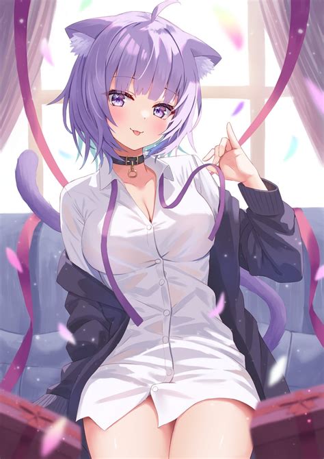 Nekomata Okayu Hololive Drawn By Togemaru34 Danbooru