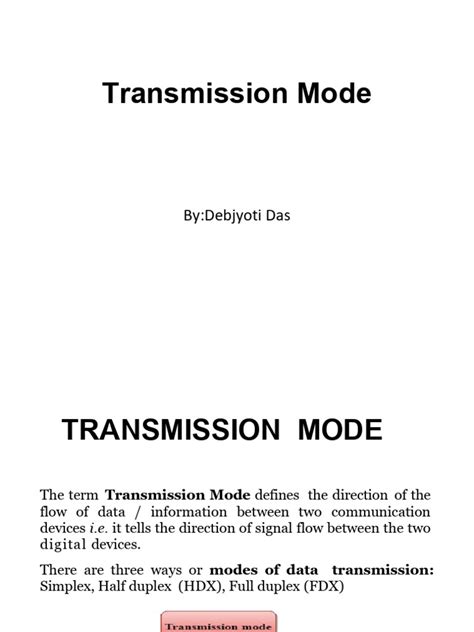 Transmission Mode Topology Hub Switch Router Gateway Pdf