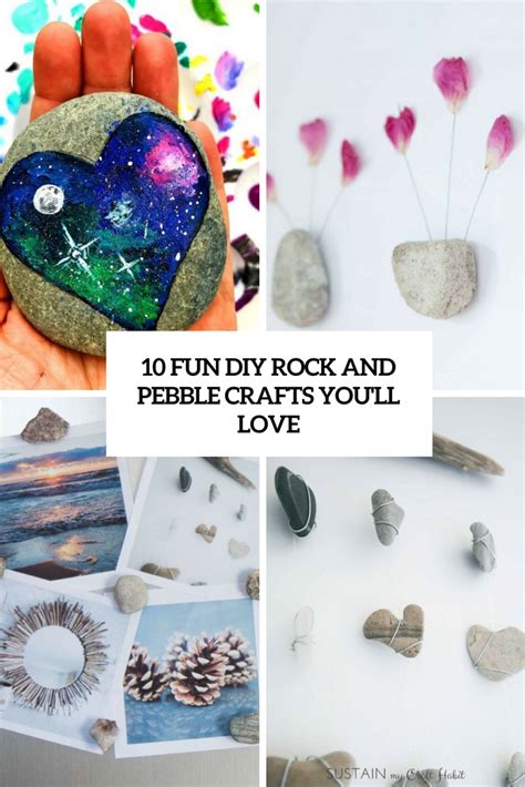 10 Fun DIY Rock And Pebble Crafts Youll Love Shelterness