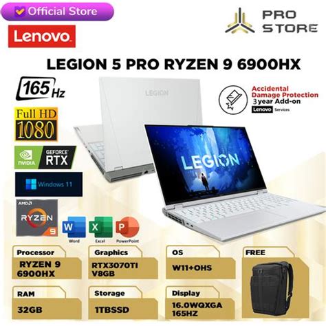 Promo Lenovo Legion Pro Ryzen Hx Rtx Ti V Gb Gb Tbssd W Ohs Laptop Cicil X
