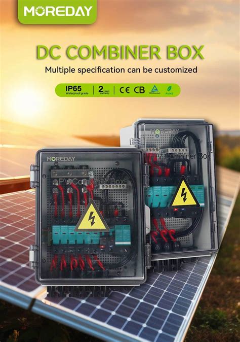 Factory Combiner Box PV DC In Out String V V PV Array