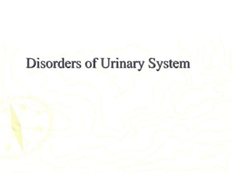 Ppt Disorders Of Urinary System Powerpoint Presentation Free
