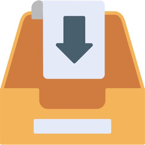 Inbox Generic Color Fill Icon Inbox Generic Color Fill Icon