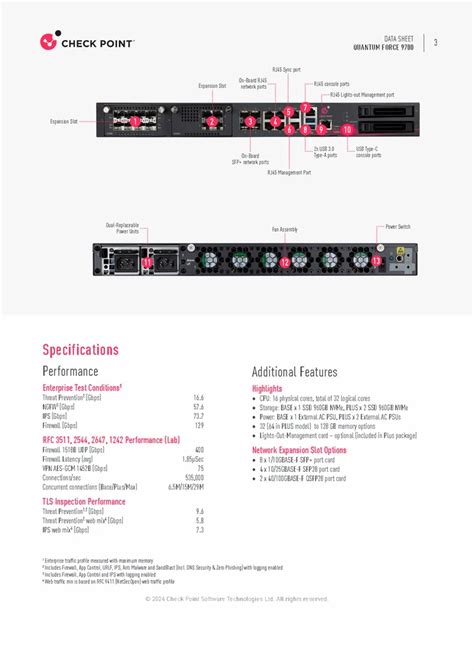 Check Point Quantum Force 9700 Security Gateway 600 Mbps At ₹ 429000