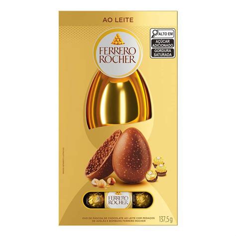 Ovo De Pascoa Ferrero Rocher Ao Leite 1375g