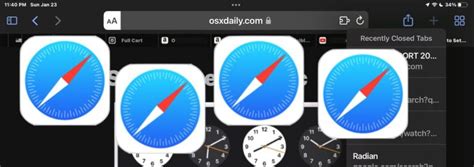 How To Restore Reopen All Closed Tabs In Safari On IPad