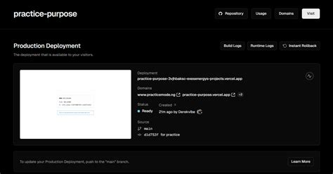 How To Deploy Your Project On Vercel With A Custom Domain