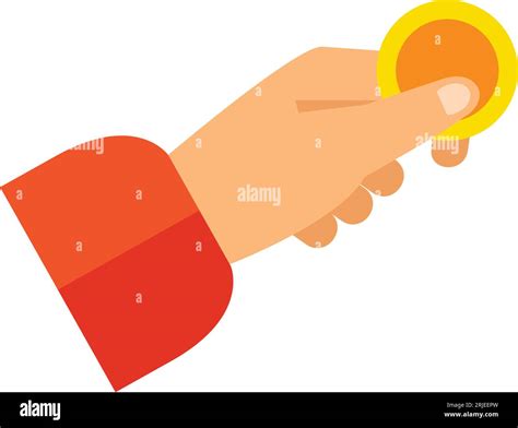 Hand Showing Coin Trick Icon Stock Vector Image Art Alamy