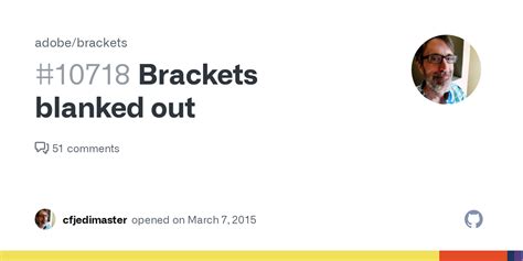 brackets blanked out · issue 10718 · adobe brackets · github