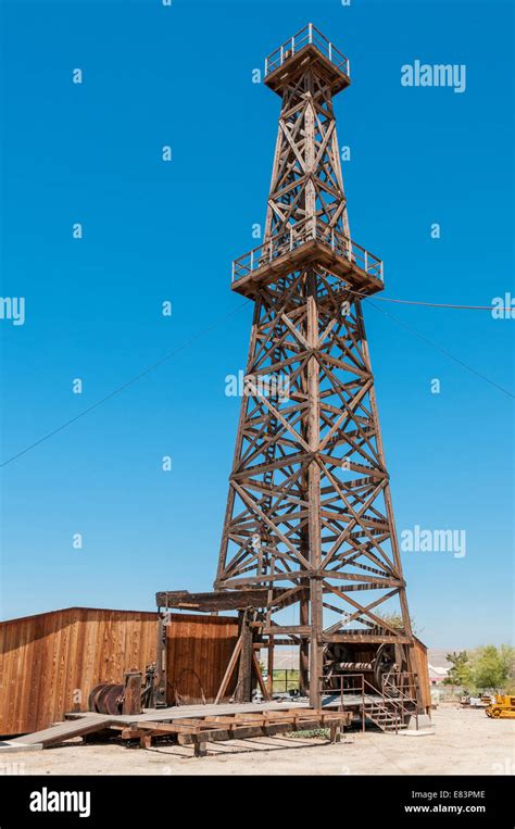 California Kern County Taft West Kern Oil Museum On Original Site