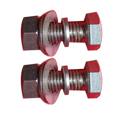 Hexagonal Stainless Steel Nuts And Bolts Size 2 Inch At Rs 10piece