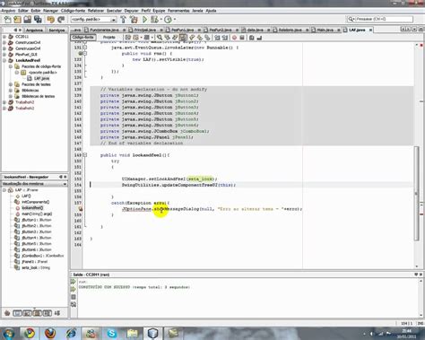 Função Look And Feel Java Desktop Youtube