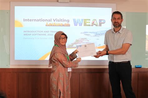 International Visiting Lecture On Weap Fakultas Teknik Undip