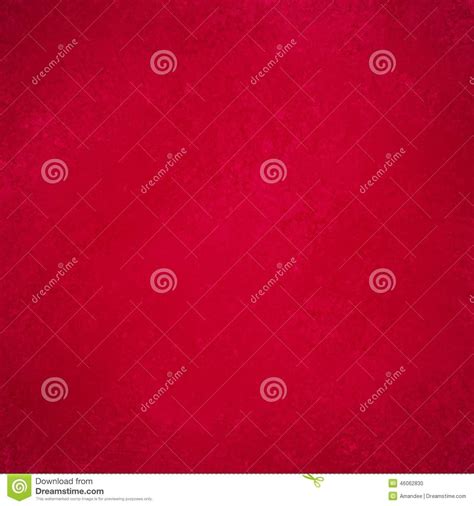 Solid Red Background Paper With Vintage Grunge Texture Design Grunge
