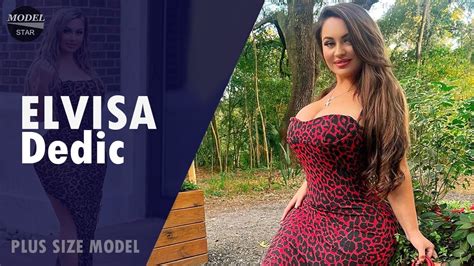 Elvisa Dedic Curvy Fashion Model Form Bosnia Instagram Plus Size Model Biowikiage Youtube