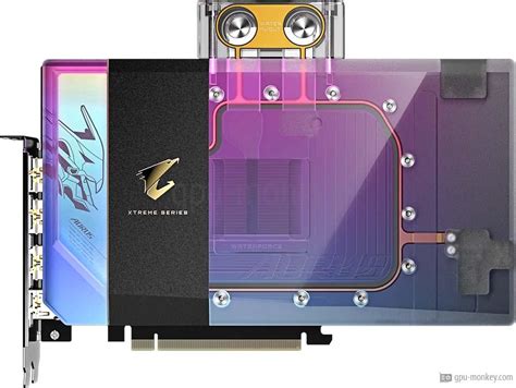 GIGABYTE AORUS GeForce RTX 3080 XTREME WATERFORCE WB 12G Vs GIGABYTE