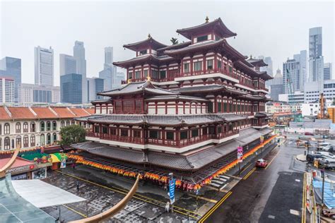 Singapore Singapore Circa September 2015 Buddha Tooth Relic Temple
