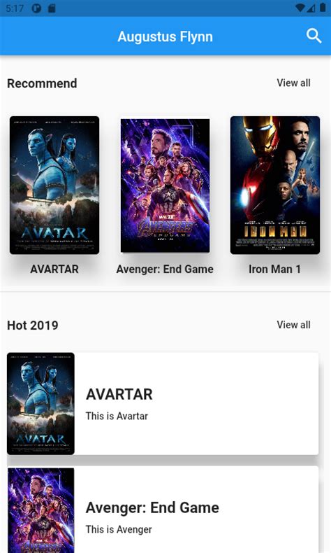 Github Danielbui Simple Movie App Ui Flutter A Simple Movie App Ui