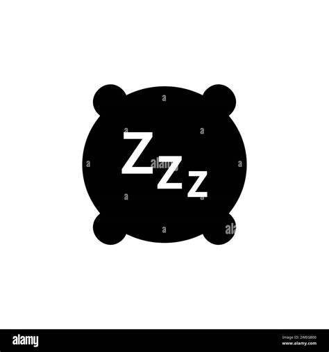 Pillow Flat Vector Icon Simple Solid Symbol Isolated On White