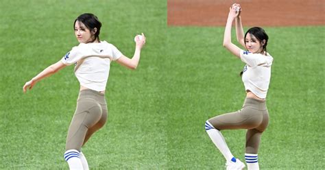 전종서 완벽한 몸매 드러난 레깅스 패션으로 시구 화제