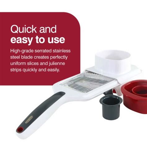 zyliss easy control handheld slicer vegetable slicer and chopper