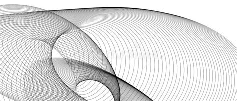Fluid Lines Create Captivating Patterns On A Monochrome Background