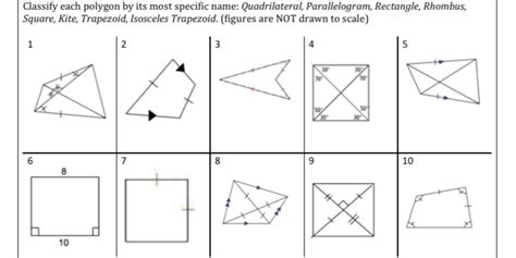 [solved] Classify Each Polygon By Its Most Specific Name Quadrilateral Course Hero