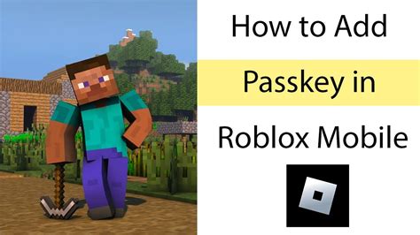 How To Add Passkey In Roblox Mobile YouTube