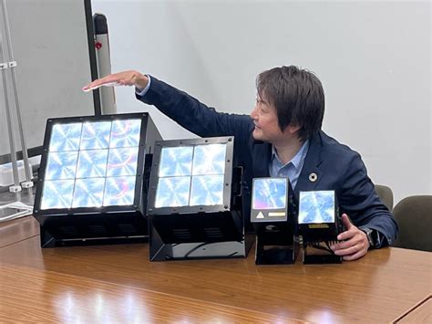 記事掲載：昼間も見える光照射＠中日新聞 新しい光の使い方を追求するパイフォトニクス株式会社