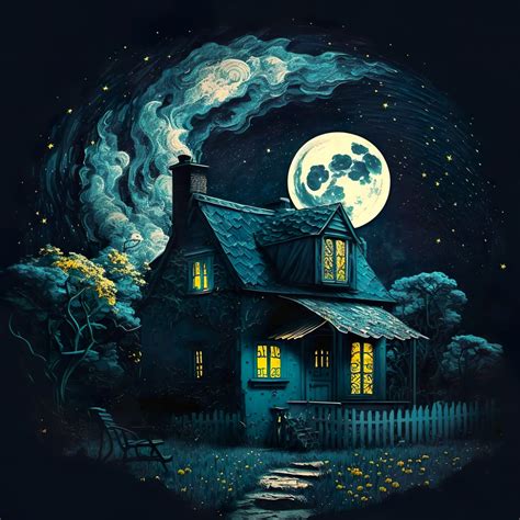 Download Night Dream Fantasy Royalty Free Stock Illustration Image