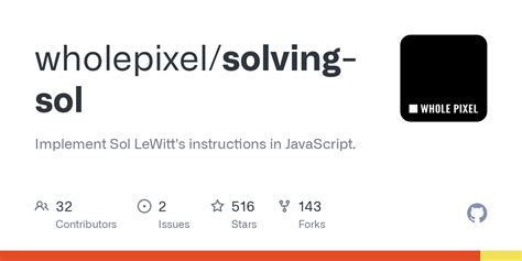 Github Wholepixel Solving Sol Implement Sol Lewitt S Instructions In