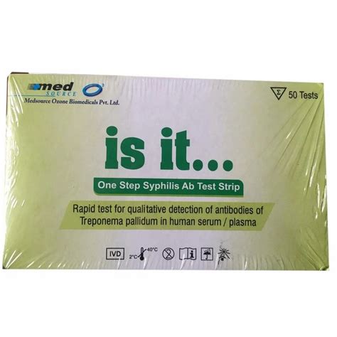 Syphilis Ab Rapid Test Kit At ₹ 725piece Rapid Test Kit In Jaipur