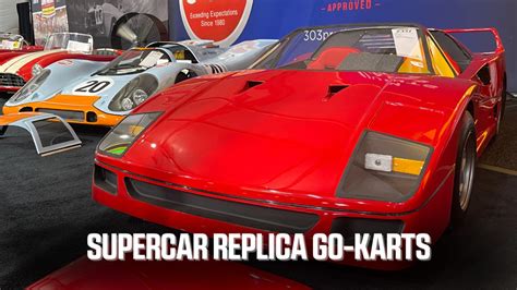 Supercar Replica Go Karts Mecum Monterey 2023 Mecum Auctions