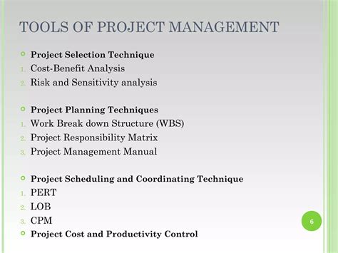 Project Management Using Pert Ppt