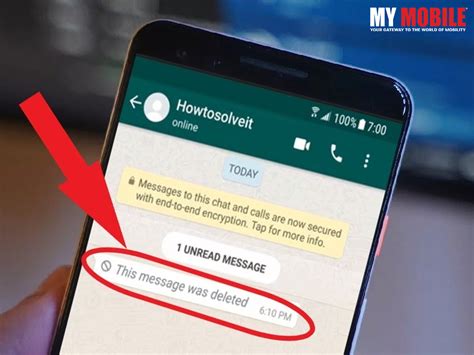 How To See Deleted Messages On Whatsapp ~ My Mobile India