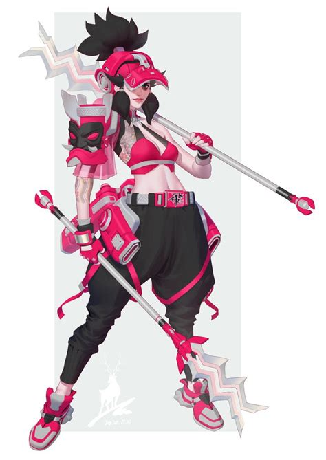 Artstation 刘关张 Feihong Chen Character Design Illustration