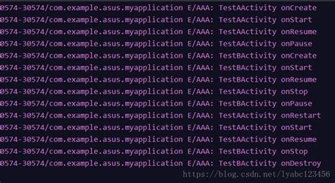 Activity启动另一个activity并返回的完整生命周期actionstart和startactivityresult打开另一个activity在返回 Csdn博客
