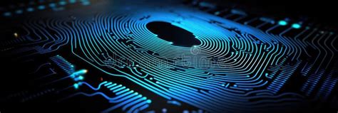 Fingerprint Authentication Ensuring Digital Safety Stock Illustration Illustration Of Ensuring