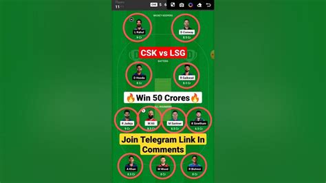 Csk Vs Lsg Dream11 Prediction 2023 Csk Vs Lsg Dream11 Team Che Vs Lkn