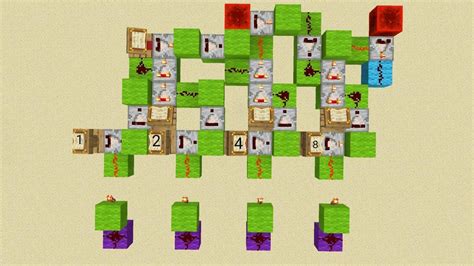 Coder From Binary To Hexadecimal Bedrock And Java All The Lecturns Are Set To A Signal