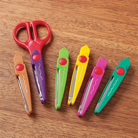 6 In 1 Lace Scissors Craft Scissors Fun Scissors Starcrest