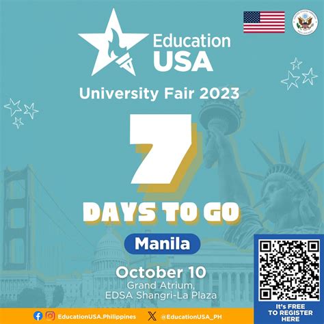 Were A Week Out Until Our Educationusa Philippines