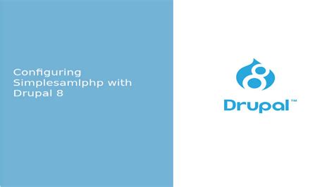 Simplesamlphp Configuration With Drupal 8 Using Simplesamlphp Auth