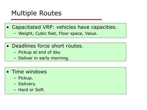 Ppt Vehicle Routing And Scheduling Powerpoint Presentation Free