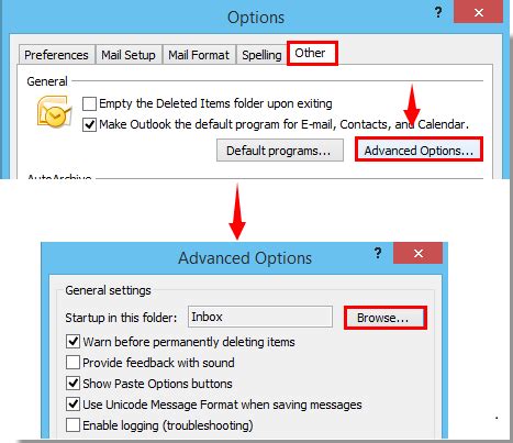 How To Enable Or Disable Outlook Today In Outlook