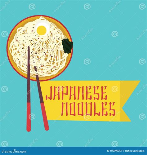 Set Of Japanese Noodles Logo Badges Banners Labels Emblem For Asian