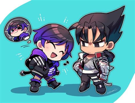 Kazama Jin And Reina Tekken And 1 More Drawn By Kotorai Danbooru