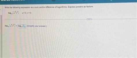 Solved Write The Following Expression As A Sum Andor
